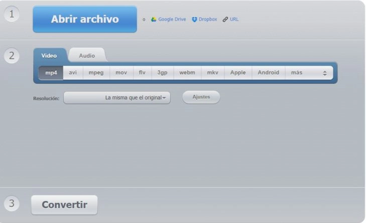 Cómo y dónde convertir vídeos gratis en Internet