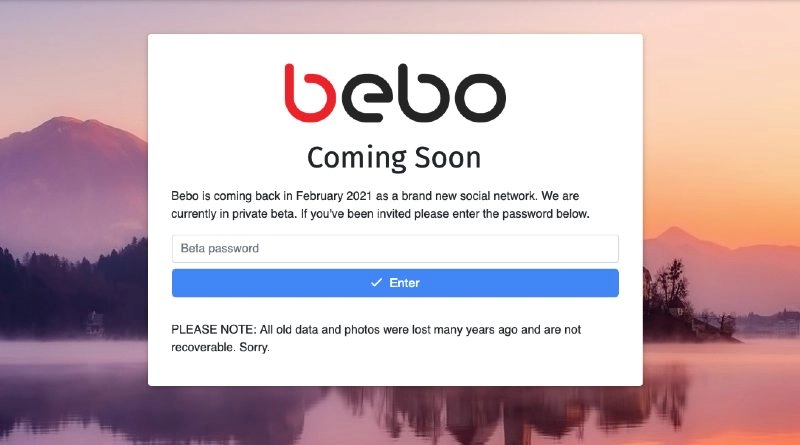 Vuelve la red social Bebo, 16 años después de ser creada