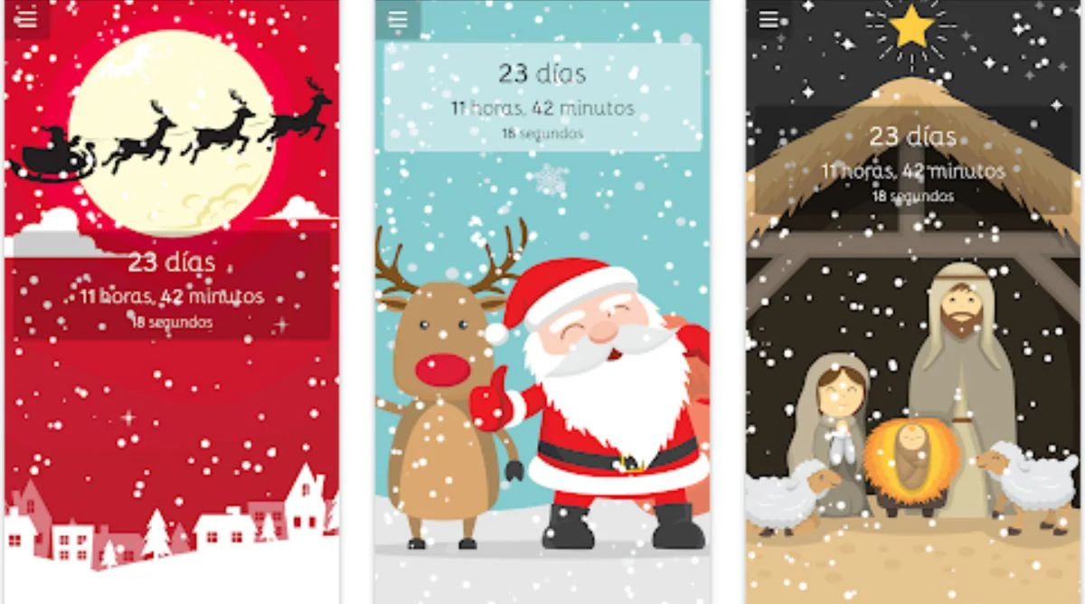 Apps de calendario de Adviento para el móvil