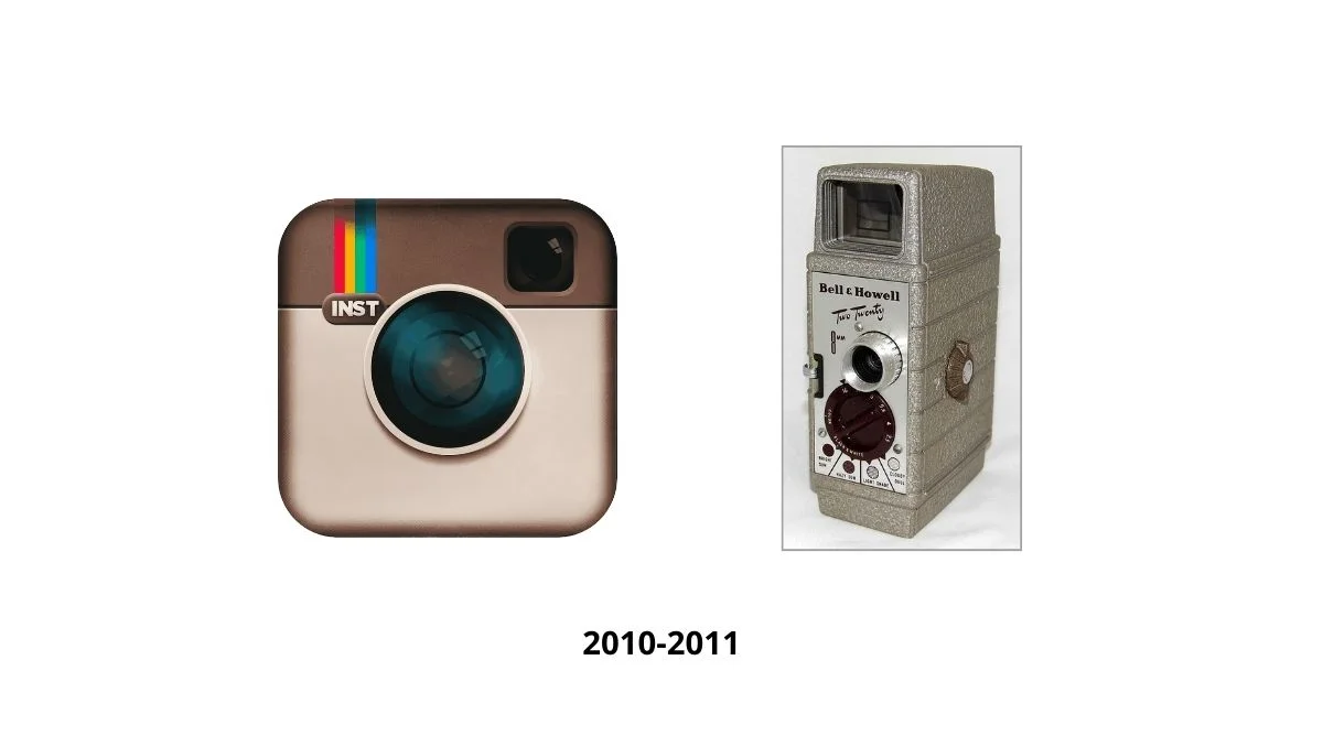 Origen y evolución del logo de Instagram
