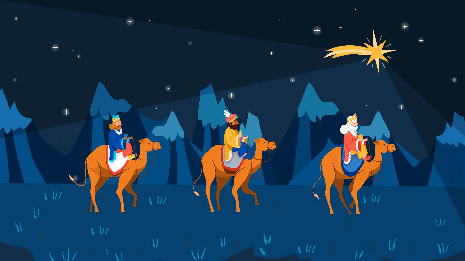Plantillas de cartas para los Reyes Magos en Internet