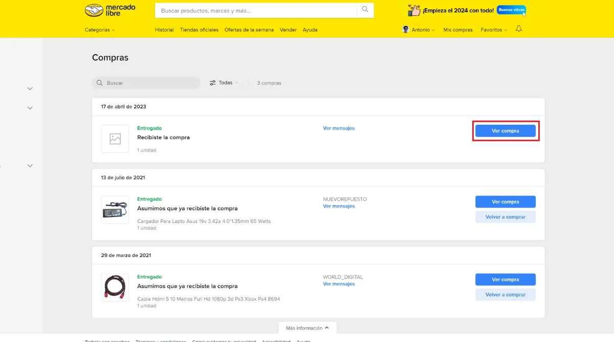 Cómo rastrear el envío de tus paquetes en Mercado Libre
