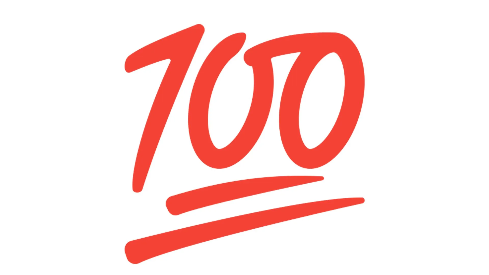Qué significa el emoji del 100 en WhatsApp y las redes sociales
