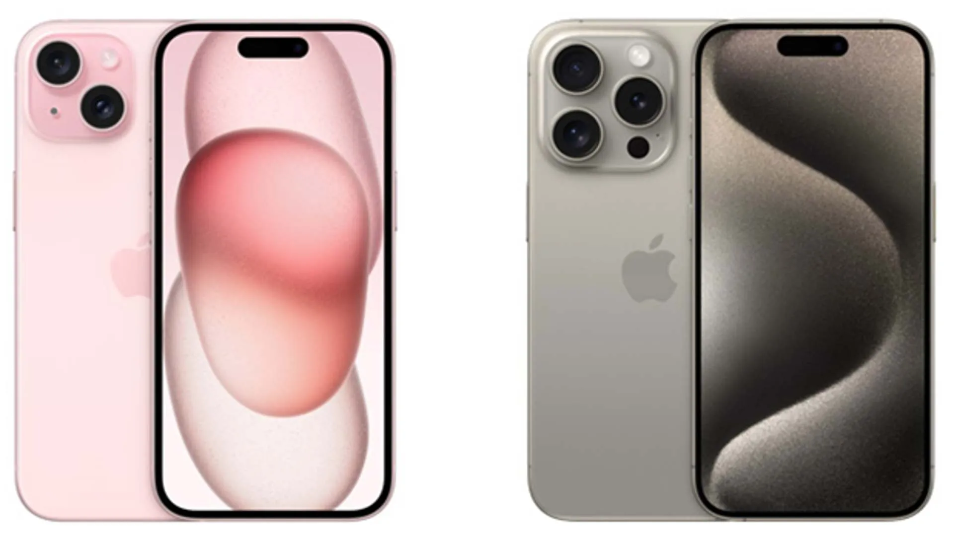 Comparativa entre el iPhone 15 y iPhone 15 Pro
