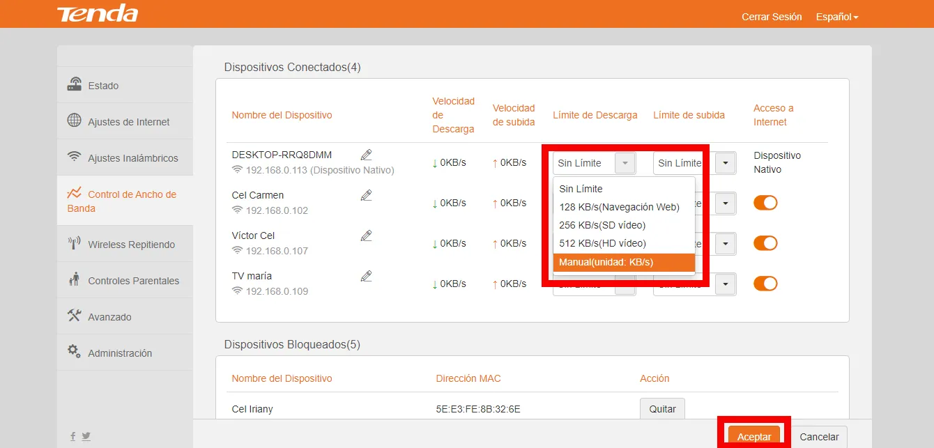 Cómo distribuir el ancho de banda en tu red Wi-Fi