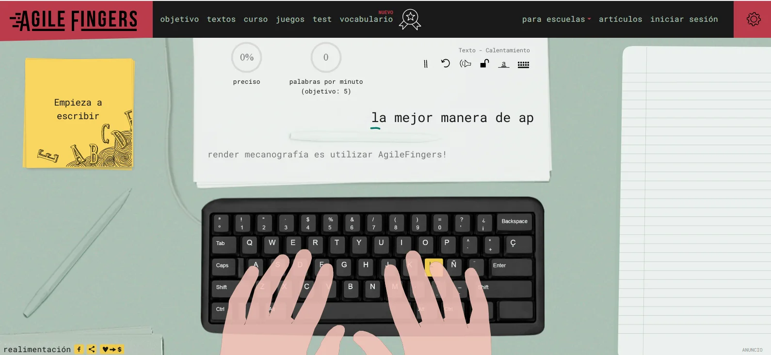 Los 10 mejores cursos para aprender mecanografía