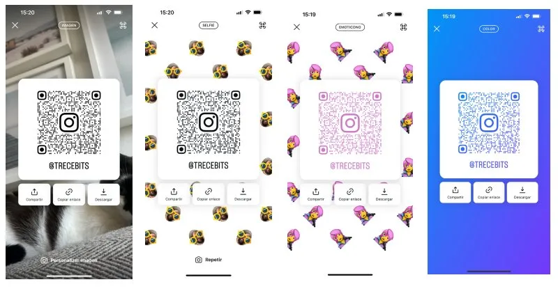 Cómo crear un código QR en Instagram