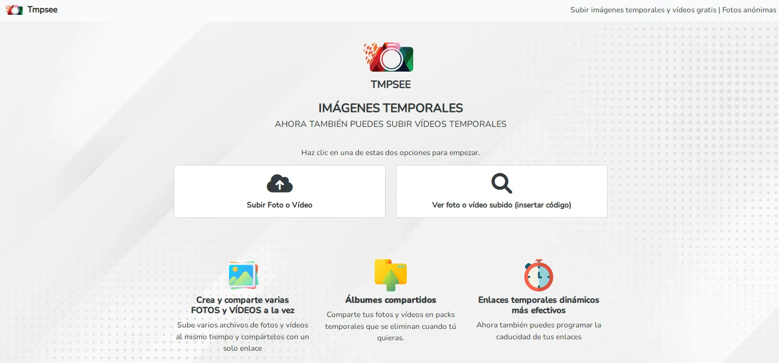 Las mejores plataformas para compartir fotos temporales