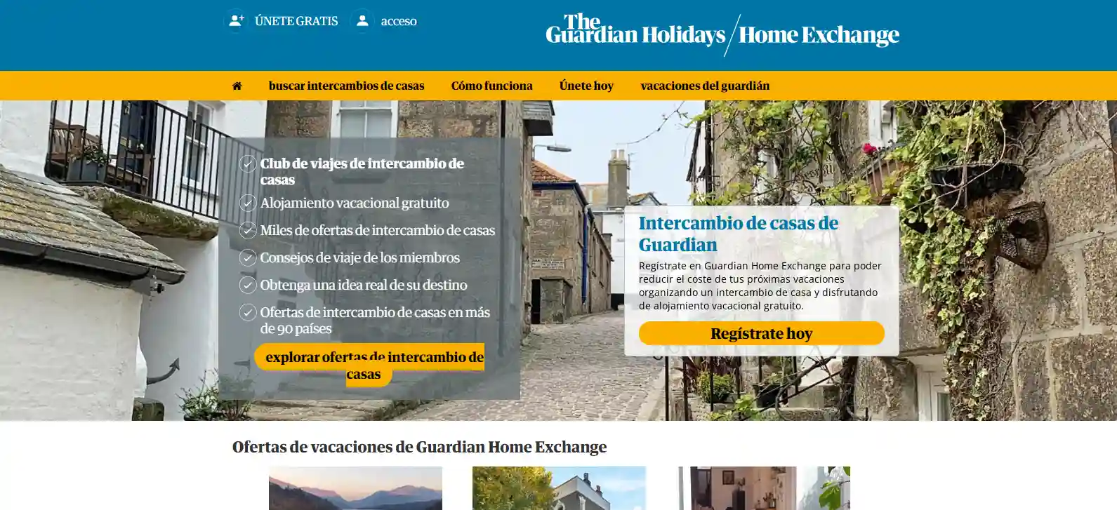 Las mejores plataformas para hacer intercambio de casas