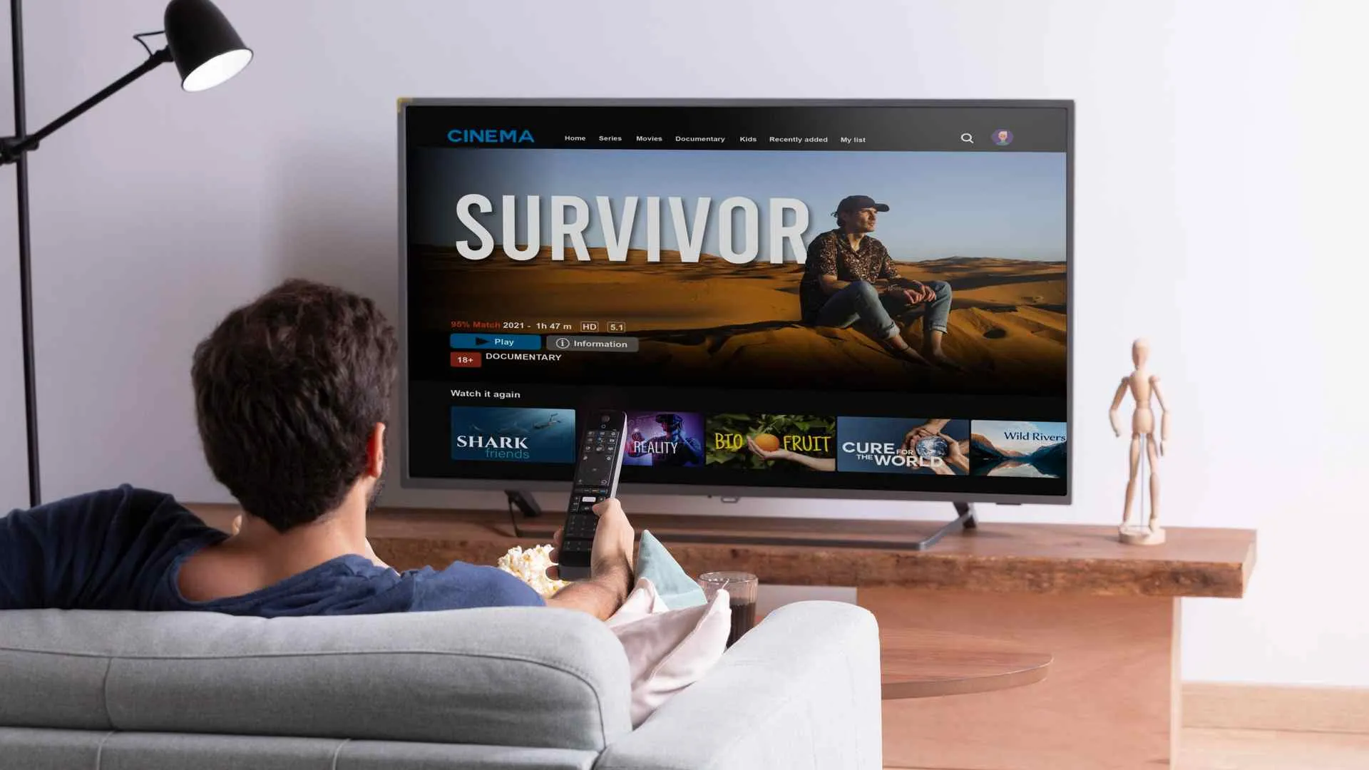Mejores apps para ver canales gratis en una smart TV