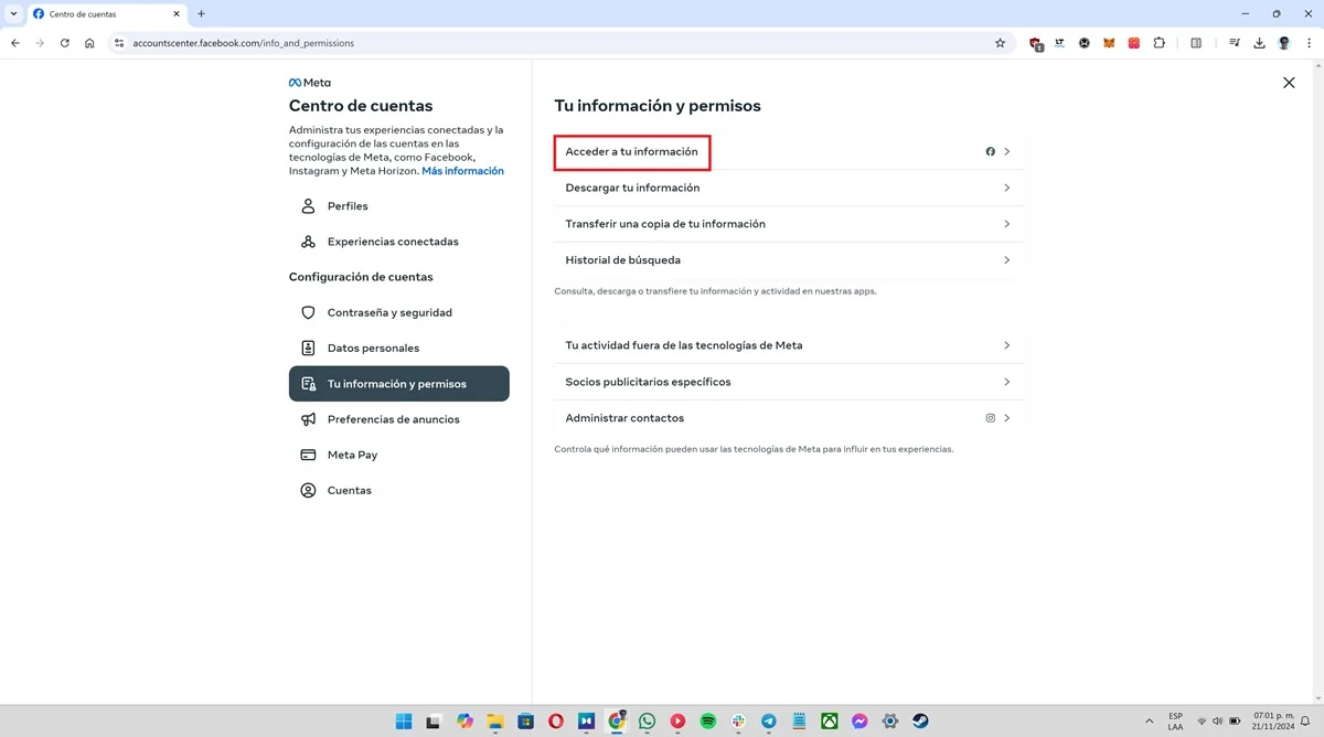 Cómo saber la fecha exacta de creación de tu cuenta de Facebook