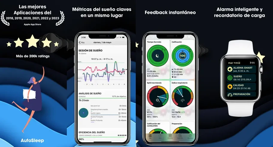 10 apps con IA para mejorar la calidad del sueño