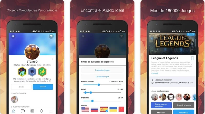 9 apps para encontrar gente para jugar online