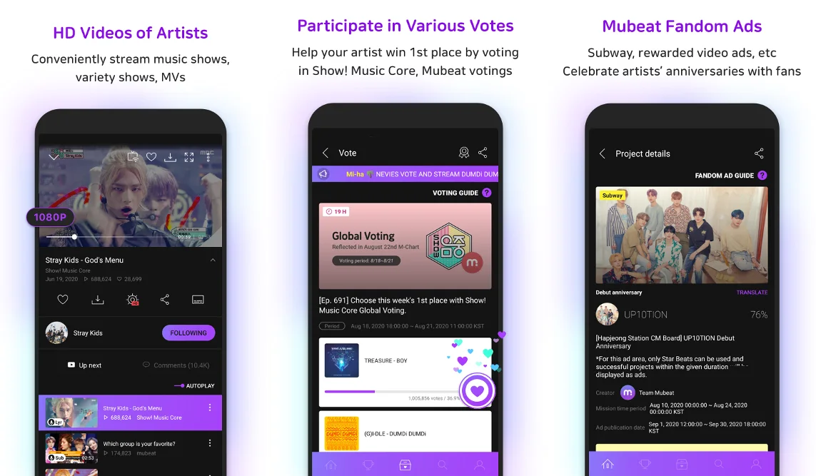 Las mejores apps para fans del K-pop