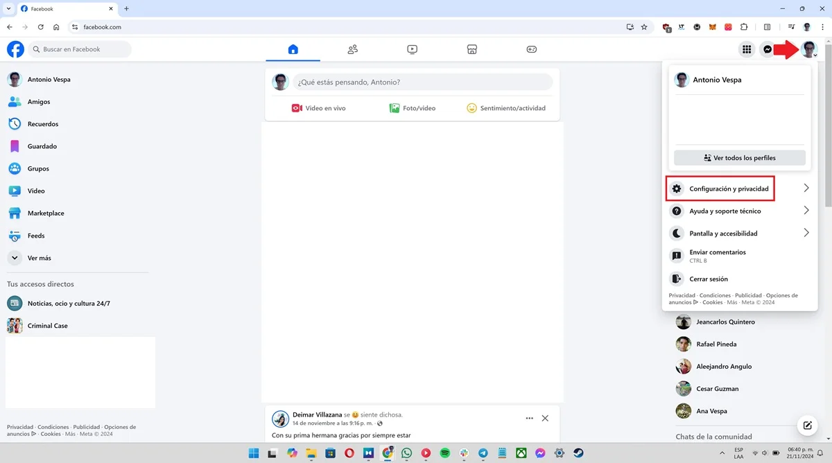 Cómo saber la fecha exacta de creación de tu cuenta de Facebook