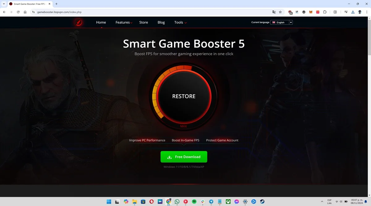 Los mejores FPS Booster para optimizar tus videojuegos en PC