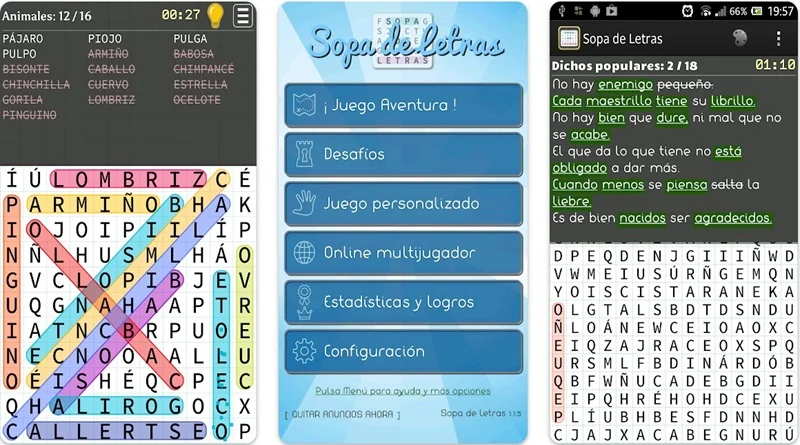 10 apps de sopas de letras para móviles