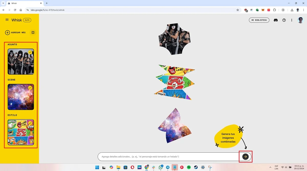 Qué es Google Whisk y como funciona