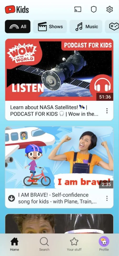 Así es el rediseño de YouTube Kids