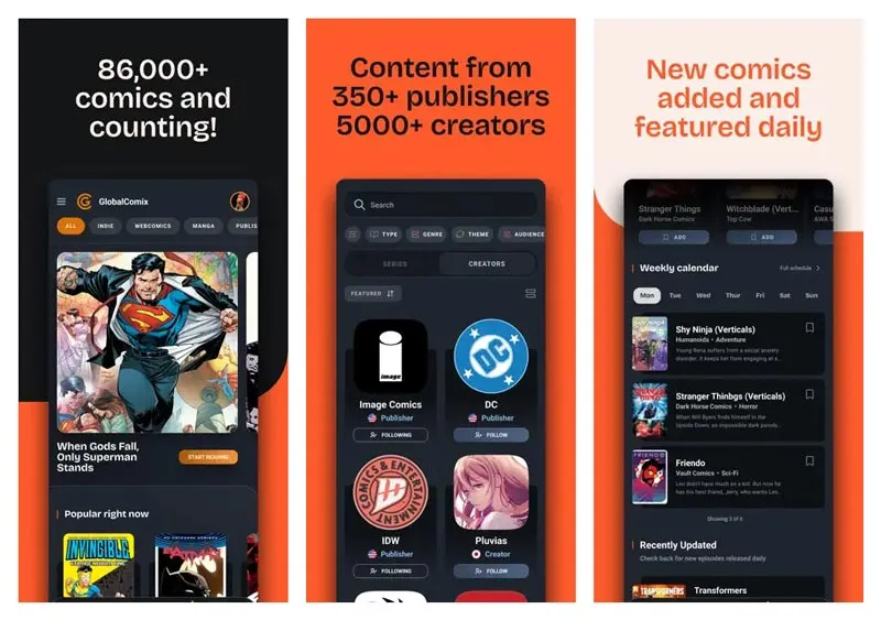 Las mejores apps para leer comics