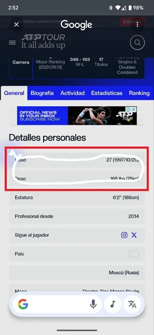 Cómo copiar texto de imágenes con "Circle to Search" en Android