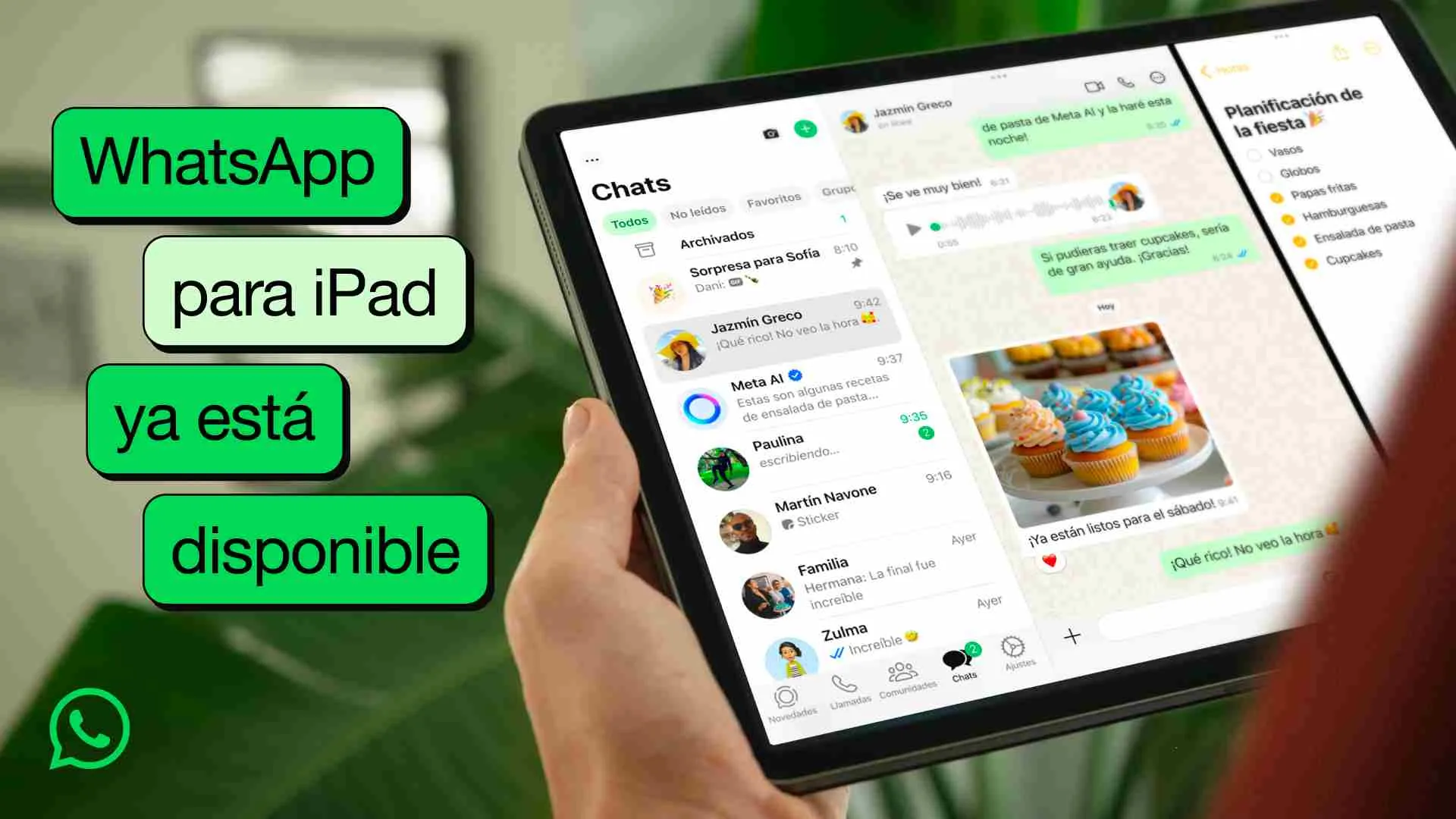 Cómo tener WhatsApp en una tableta
