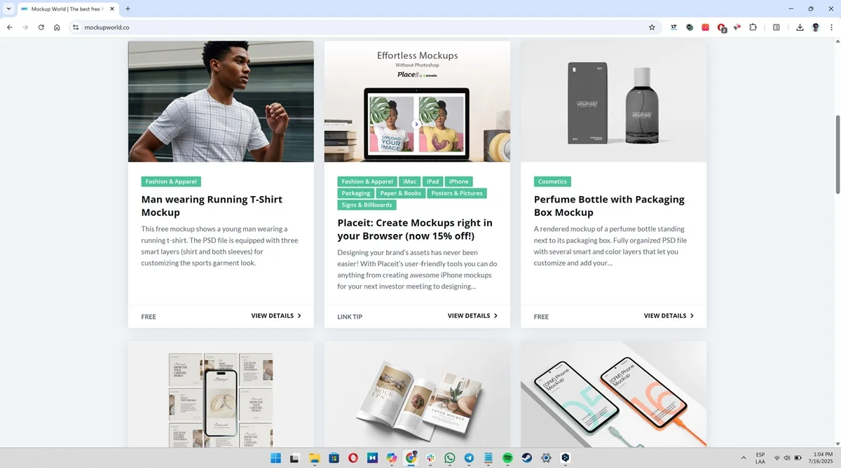 Mejores páginas web para diseñar mockups
