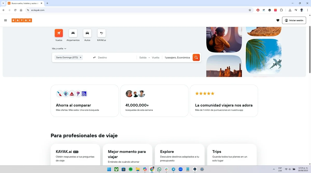 Las mejores páginas web para comparar precios de vuelos