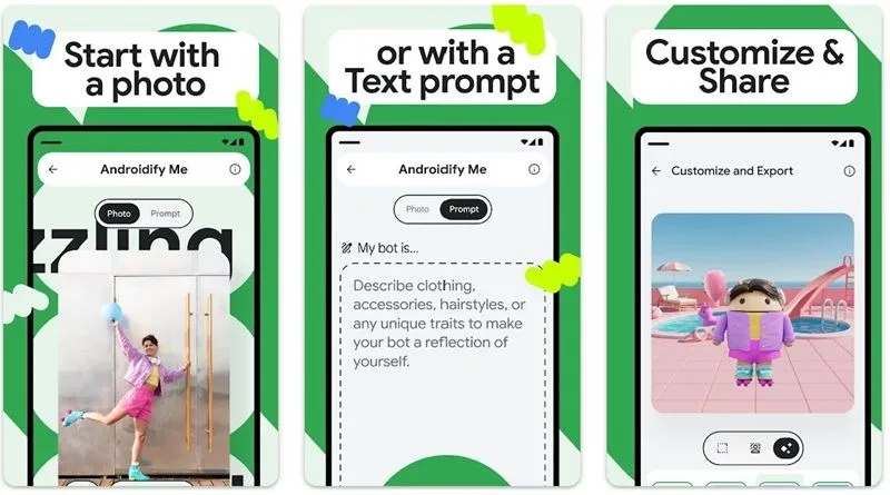 Cómo crear tu propio avatar al estilo Android