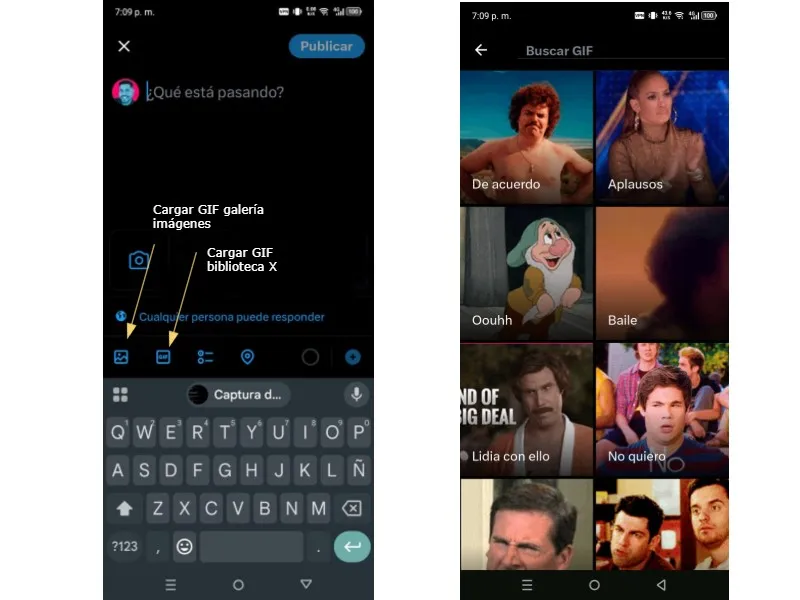 Cómo crear un GIF en la red social X (antes Twitter)