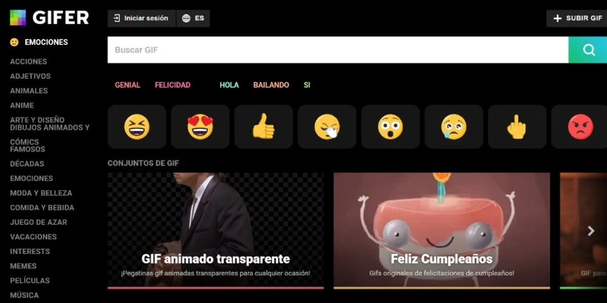 10 páginas para descargar los mejores GIF gratis