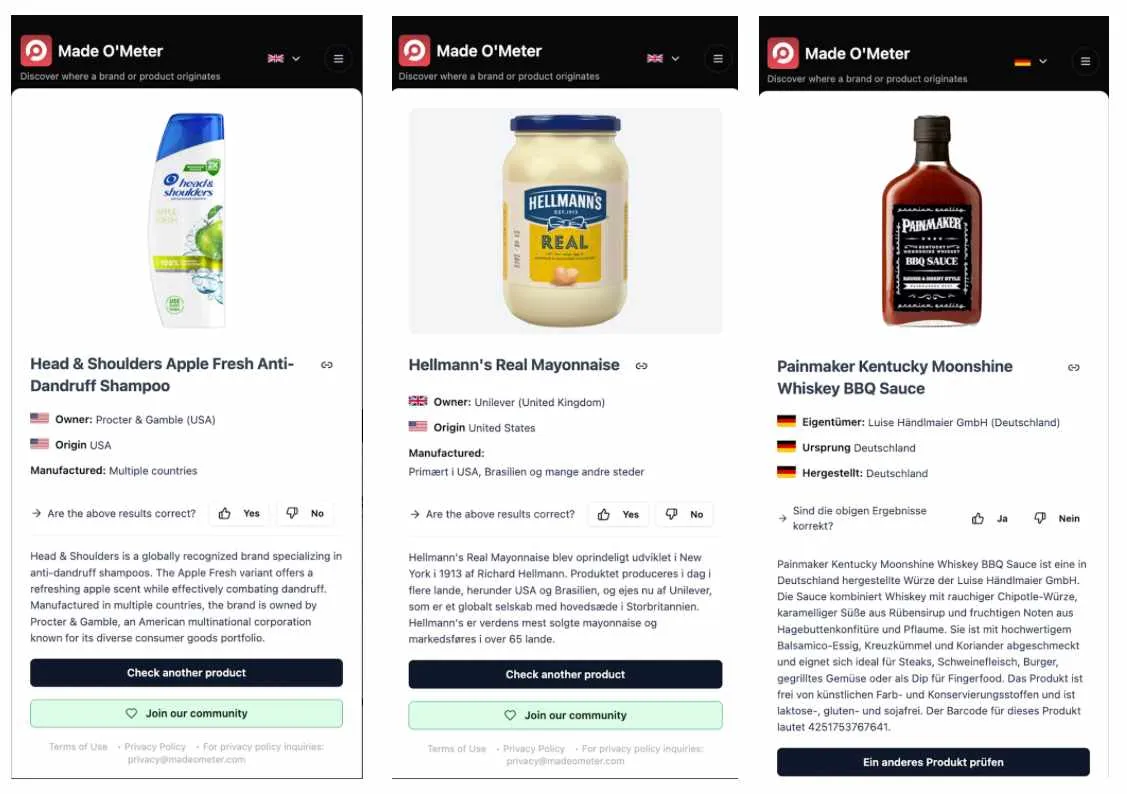 Las mejores apps para conocer el origen de los productos