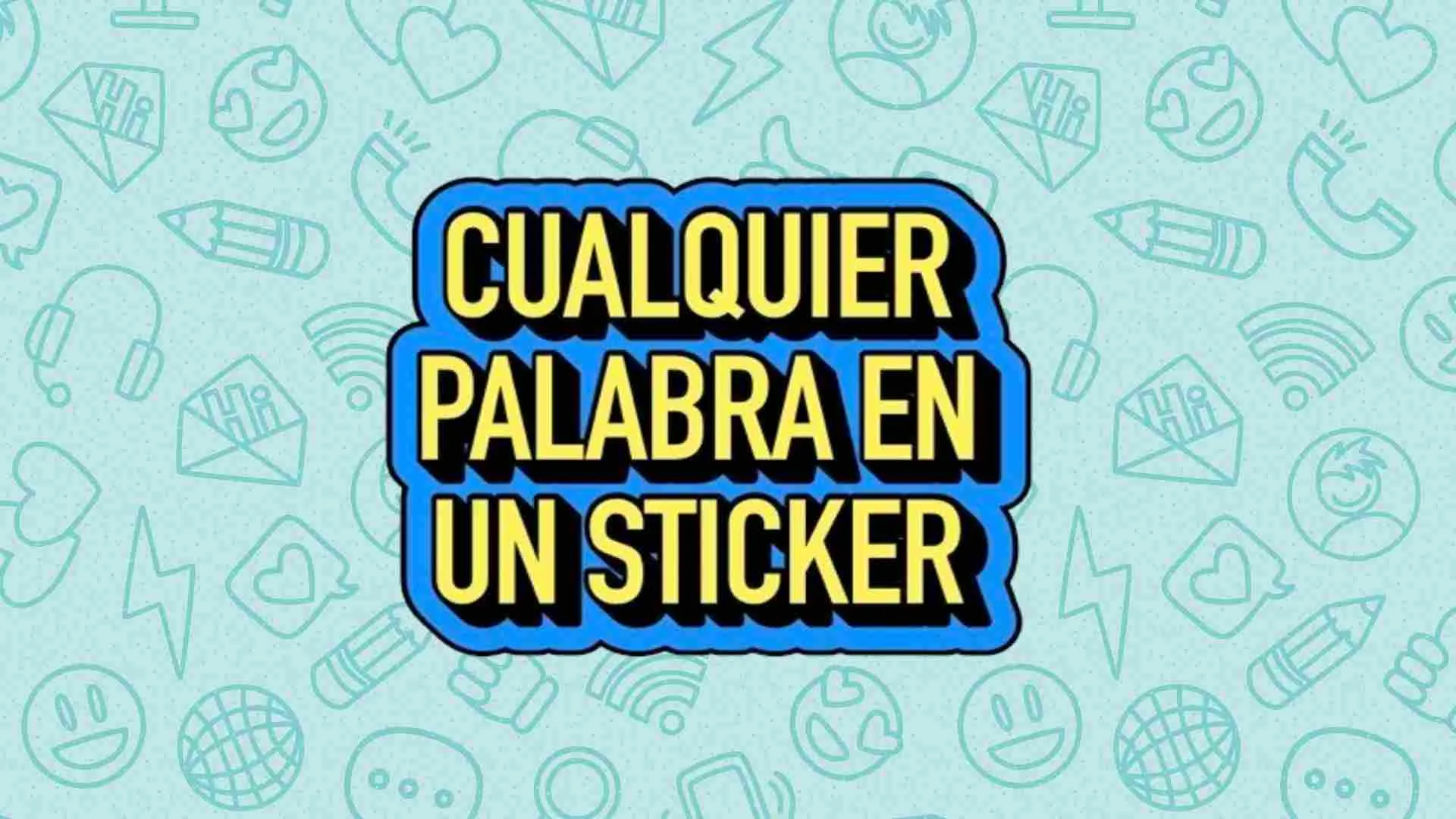 WhatsApp lanza los stickers de texto personalizados