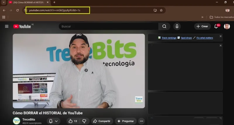 Cómo hacer un GIF a partir de un vídeo de YouTube
